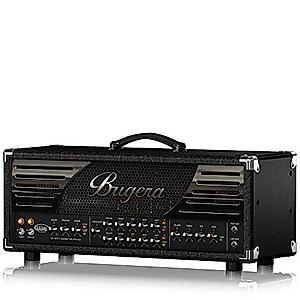 BUGERA 333XL Hardcore 120-W 3-Channel Amplifier Head with Reverb and Infinium Valve Life Multiplier Multi Colored, (333XLINFINIUM)