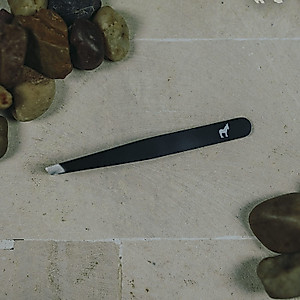 Pete & Pedro Slant Tip Tweezers – Stainless Steel Slanted Precision For Men & Women | Pluck Eyebrows, Lashes, Unibrows, Nose/Ear Hair, Ingrowns, & Splinters Removal | As Seen on Shark Tank