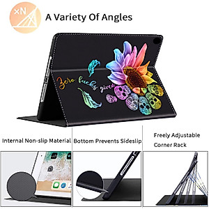 Case for iPad Pro 11 Inch 2022/2021/2020 (4th/3rd/2nd Generation),iPad Air 5th / 4th Generation 10.9 Inch (2022/2020) Case, Durable Shockproof Protective Cover，Sugar Skulls and Sunflowers
