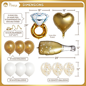 Pirese Happy Engagement Banner, Just Engaged Banner, Happy Engagement Party Decorations | Just Engaged Decorations | Almost Married Decorations | Congratulations Wedding Decorations | Engagement Sign