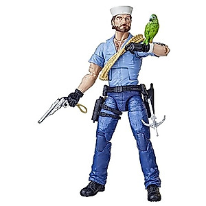 G. I. Joe Classified Series Shipwreck with Polly, Collectible G.I. Joe Action Figures, 70, 6 inch Action Figures for Boys & Girls, with 6 Accessories