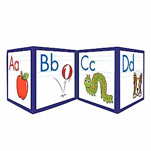 Junior Learning Alphabet Frieze - Print, The Science of Reading Supplementary Resource Wall Border, Poster, for Classroom or Home School use, for Ages 5+, Grade K