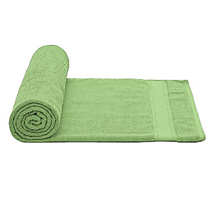 Magshion Extra Large Cotton Bath Sheet for Bathroom Adults Oversized Quick-Dry Bath Sheet Towel, Olive Green
