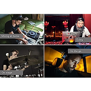 Sennheiser Professional HD 25 PLUS On-Ear Monitor Headphones,Black