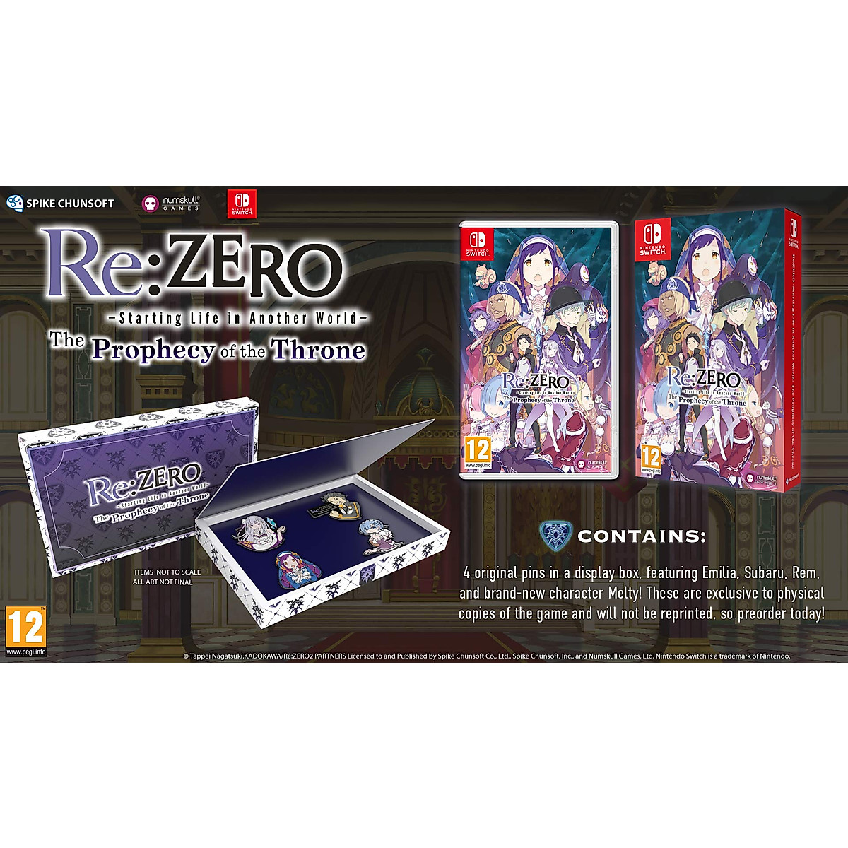 Re:ZERO - Starting Life in Another World: The Prophecy of the Throne (Nintendo Switch)