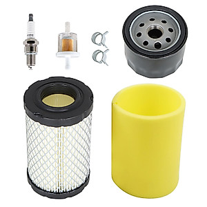 LiGuVCY 793569 793685 Air filter with Pre Filter Kit Replacement for Briggs Stratton Intake 20-21 HP MIU11511 GY21055 LA125 LA115 D100 D120 D110 L100 Lawn Mower Tractor