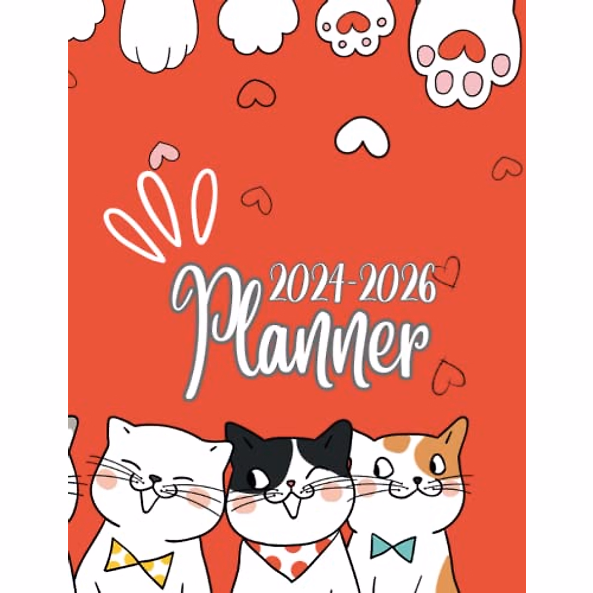 2024-2026 Monthly Planner: 3 Year Calendar Large Size 8.5x11 inches | 36 Months Jan 2024 - Dec 2026 with Federal Holidays | Monthly Design ( Calendar 2024-2026 for Purse)