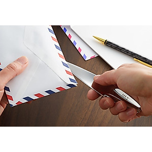 Yoshikawa YJ2536 Polishing Shop Syndicate Paper Knife, Made in Japan, Design Accessories, Silver, 5.8 inches (14.7 cm)