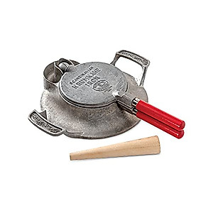 Nordic Ware Krumkake Iron, Silver