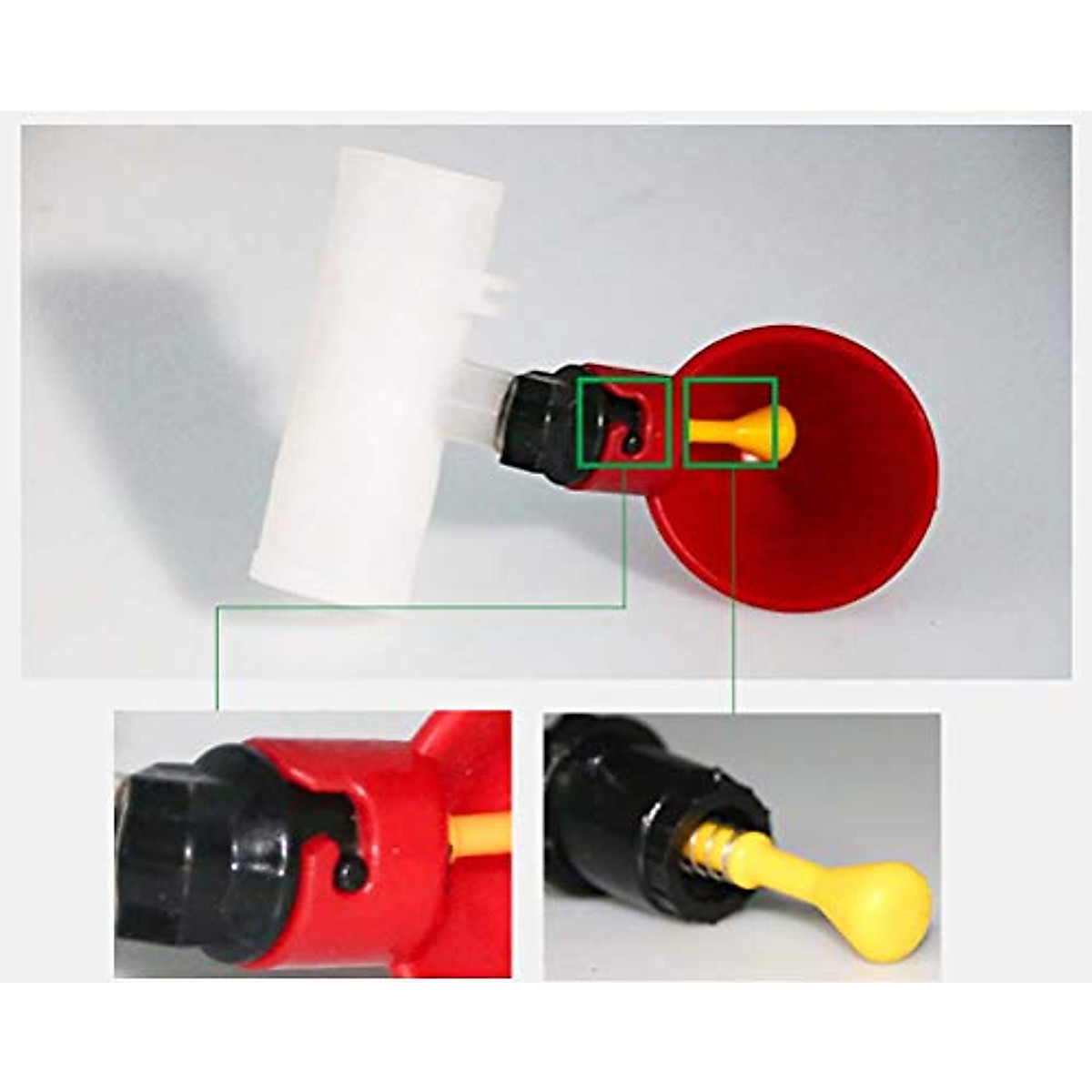 5pcs per lot Pigeon Automatic Drinking Bowl, Pigeon Drinker, Quail Drinking Bowl, Chicken Bird Water Bowl