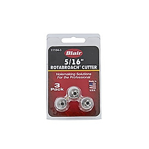 Blair - 3Pk Spotweld Acc Cut 5/16 Rotabroach (11104-3)