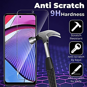 SURBUID (3 Pack Designed for Motorola Moto G Power (2023) Tempered Glass Screen Protector [Not Fit for 2020-2022 Model], Anti Scratch, Bubble Free, Touch Sensitive, 9H Hardness, HD Clear