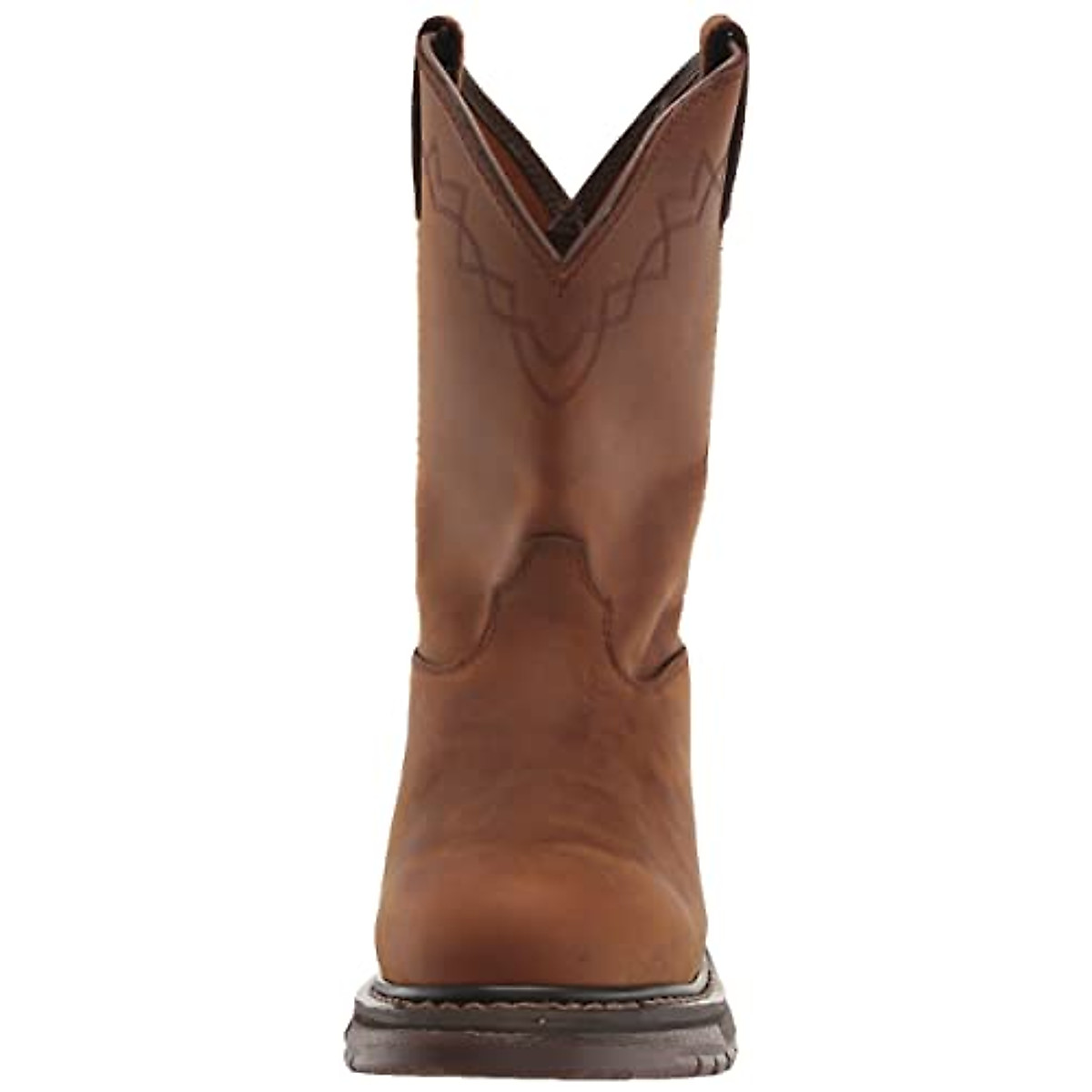 Rocky Men's Original Ride Western Boot, Trail Brown, 9 Wide