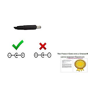 UpBright 12V 3.33A AC/DC Adapter Compatible with Check Point FSP040-DGAA1 9NA0402144 FSP040DGAA1 FSP FSP040-DHAN3 Checkpoint 12.0V 3330mA 12VDC 3.3A 40W Switching Power Supply Cord Charger (Center +)