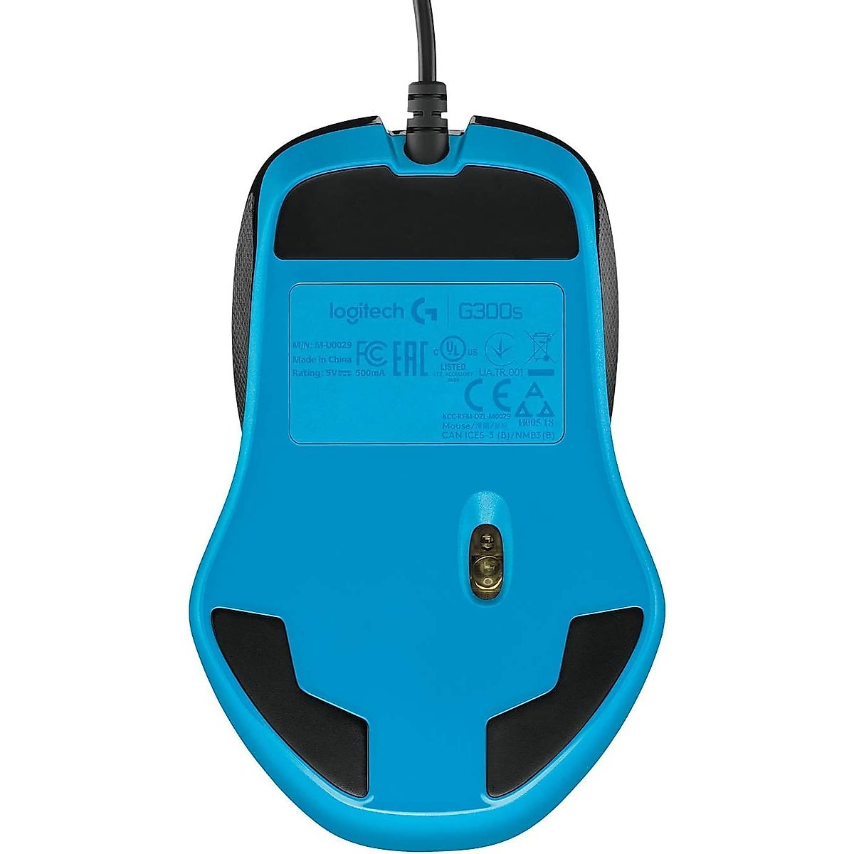 Logitech G300s Optical Ambidextrous Gaming Mouse - 9 Programmable Buttons, Onboard Memory (Renewed)