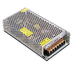 JOYLIT DC 24V 5A 120W Power Supply Adapter, AC 110V / 220V to DC 24V 5amp Converter Universal Regulated Switching Transformer for LED Lights, CCTV Security Sytem, 3D Printer