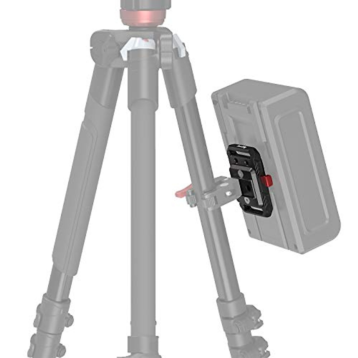 SmallRig Mini V Mount Battery Plate, V-Lock Mount Battery Plate with 1/4"-20 Threads - 2987