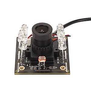 USB Camera Module, 2MP 1/2.7 CMOS IR Cut Filter Camera Board, Day & Night Vision USB2.0 Webcam Board with IR LEDs for PC, Laptop, for Android, for