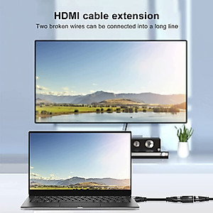 MOTONG 8K@60Hz HDMI Coupler, HDMI 2.1 Female to Female Connector Adapter Extender, 4K@120Hz, Compatible with Roku TV Switch PS5