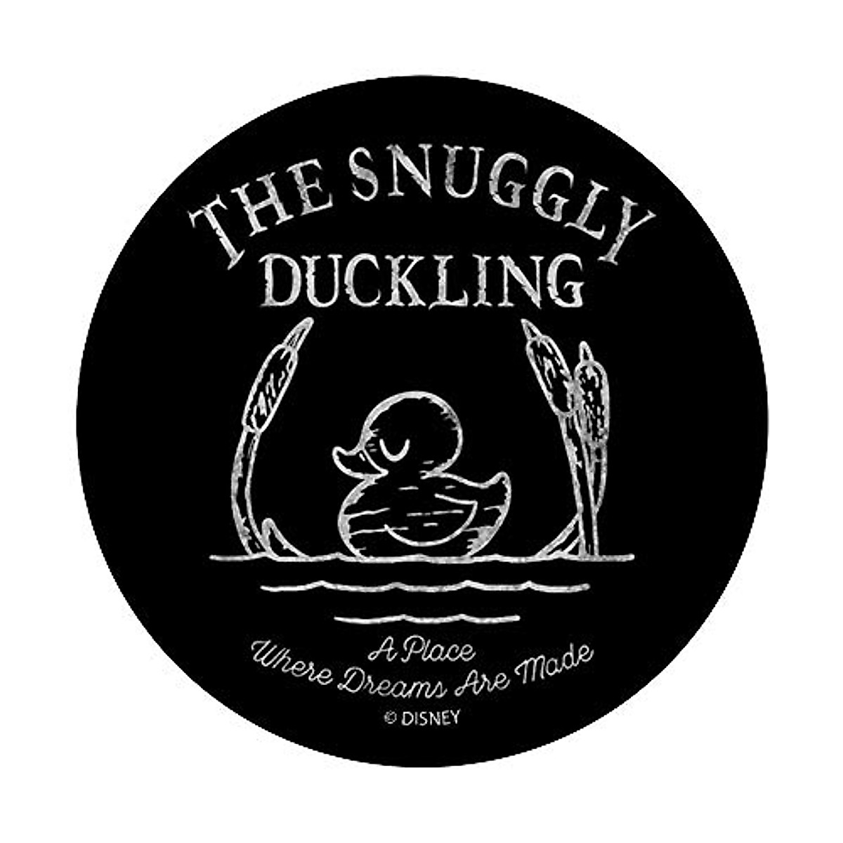Disney Tangled The Snuggly Duckling Logo PopSockets PopGrip: Swappable Grip for Phones & Tablets