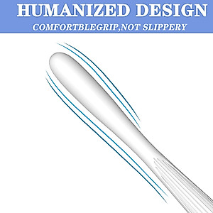 3 in 1 Ear Wax Removal Tool, Q-Grips Ear Wax Removal Reusable and Washable Replacement Soft Silicone Tips for Cleaner Earwax, Ear Wax Removal Kit Contains 3 Types of Ear Cleaner Tools （White）