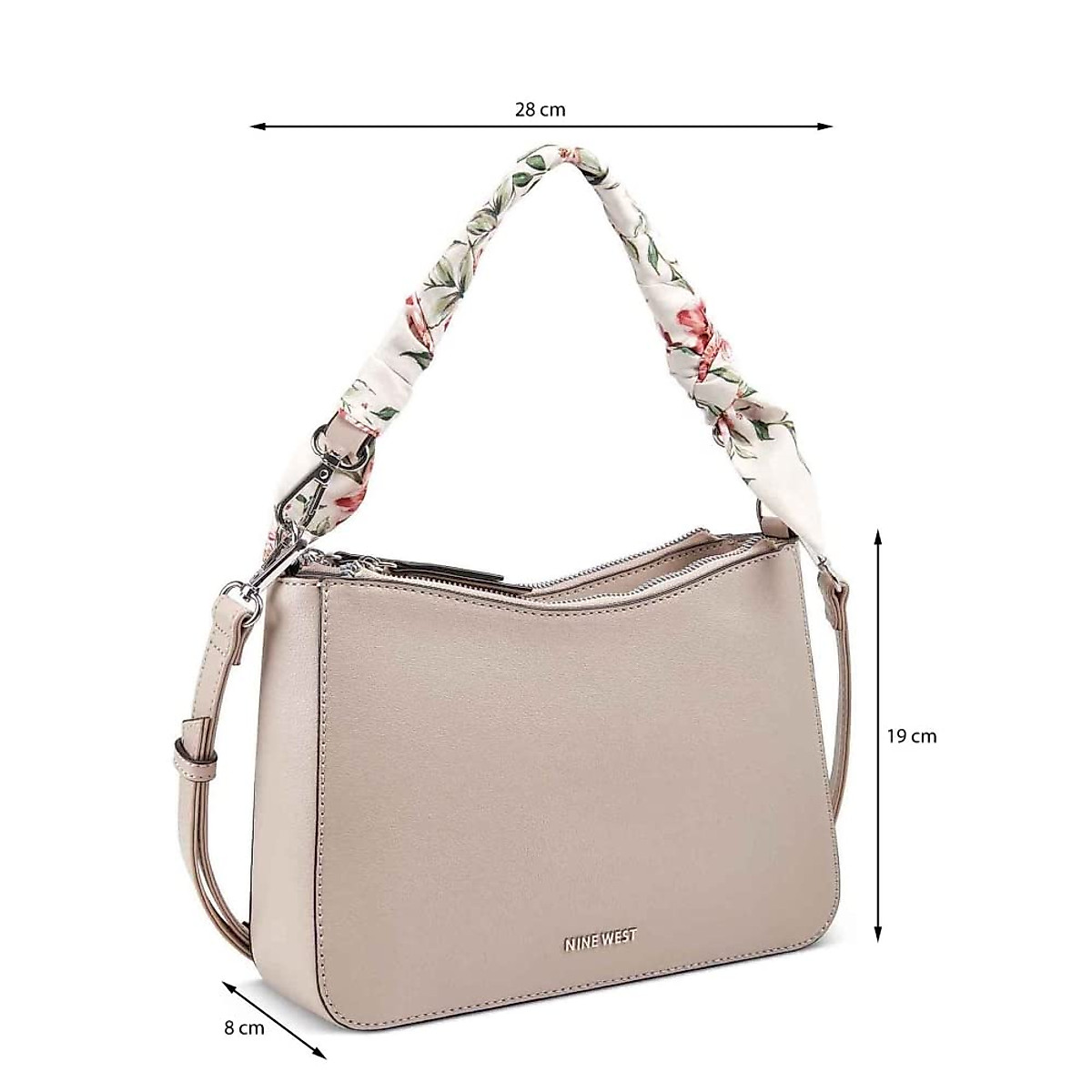 Nine West Daffodil Mini Top-Handle Crossbody Soft Marble One Size