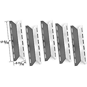 Grill Parts Gallery Replacement Kit for Jenn-air 740-0141, 750-0141, 750-0142 Gas Models Includes 5 Burners & 5 Heat Plates