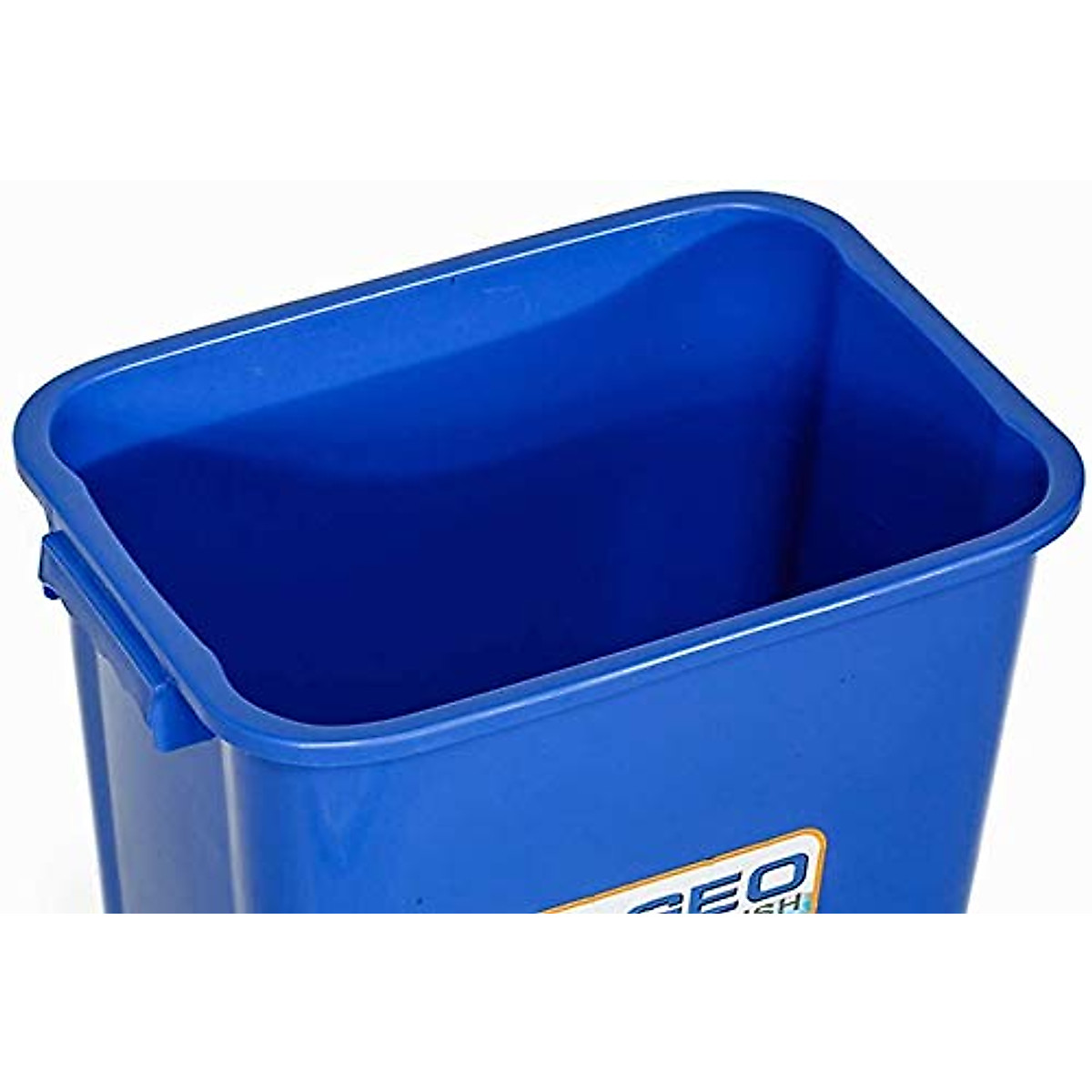 ZCM Trash Can Multifunctional Rubbish Bin Outdoor，Household Multifunction High Capacity Trash Can Plastic Trash Can No Cover Trash Can Garbage Bin 25L for Rubbish(Color:Red)