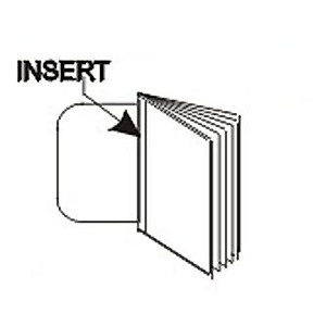 Julie Product Trifold or Bifold Wallet Insert For Pictures (6 pages)