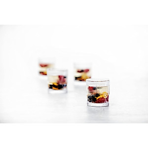 Fortessa NoHo Collection Set of 4 Cocktail Glass, 4 Count (Pack of 1), Clear