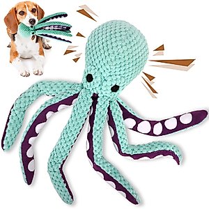 BAODANTECH Plush Dog Squeaky Chew Toys with Durable Soft for Large Dogs Breeds Pet for Aggressive Chewers,Squeaky Dog Chew Toys for Small, Medium, and Large Dog