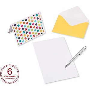 American Greetings Blank Cards Assortment with Envelopes, Bright Patterns (30-Count)