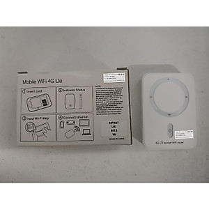 WDINLY Portable WiFi Hotspot Device for Travel, Unlocked Mobile WiFi Hotspot Router with SIM Card Slot, Supports B2/B4/B5/B12/B17 Networks, Includes 2GB Data for 30 Days, Compatible with AT&T T-Mobile