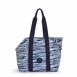 Kipling Art M Pet Tote Bag Brushed Stripes Brush Stripes