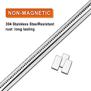 GRISUN 7628 Igniter Kit for Genesis 310 and 320 Gas Grills, 19.5 Inch 62752 Burner Tube Kit Replacement for Weber Genesis 300 Pronpane (LP) with Front Control Knob, 304 Stainless Steel Burner