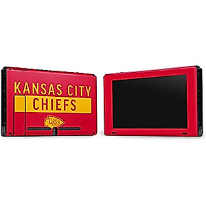 Skinit Decal Gaming Skin Compatible with Nintendo Switch Bundle - Officially Licensed NFL Kansas City Chiefs Red Performance Series Design