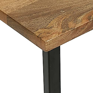 Christopher Knight Home Vinton Desk, Black + Honey Brown