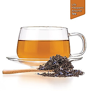 Tealyra - Cream Earl Grey - Classic Black Loose Leaf Tea - Citrusy with Vannilla Flavor - Fresh Award Winning Tea - Medium Caffeine - All Natural Ingredients - 200g (7-ounce)