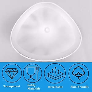 Mastectomy Breast Prosthesis for Women Silicone Breast for Surgery Ladies Artificial Pad Transparent Only One Piece