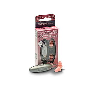 Little Pluggerz girls uni fit swimmers earplugs