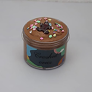 FLIPNEX Crunchy Slime Fluffy Slime Cloud Slime Supplies Kit Stress Relief Toy Scented Slime Party Favors Toy Education Party Super Light Favor Gift and Birthday Fluffy Soft Clay 7.5Oz 270g (D)