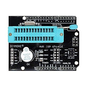 AVR ISP Shield Burning Burn Bootloader Programmer for Arduino UNO R3