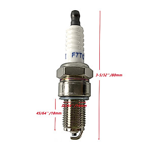 Spark Plug for Harbor Freight Predator 6.5HP 212cc & 13HP 420cc Gas Engine & Champion CPE For WEN For Duromax For Pulsar Non-Inverter 3500 4000 4375 6500 8750 9000 Watts Gas Generator