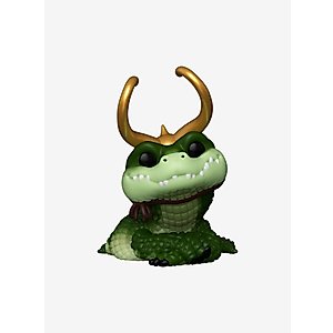 Funko Marvel Loki Pop! Alligator Loki Vinyl Bobble-Head Hot Topic Exclusive MULTI NONE