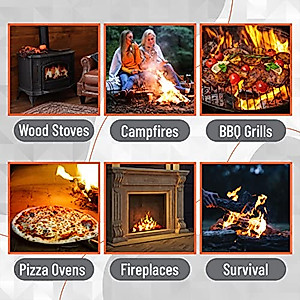 Mr. Pen- Fire Starter, 20 Pack, Fire Starters for Campfires, Fire Starters for Fireplace, Charcoal Starter, Fire Starter Sticks, Fire Starters for Grill, Fire Starters for Wood Stove