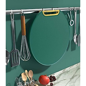 LUREASY Plastic Cutting Board Set of 3, Large Food Chopping Boards, Cutting Boards for kitchen Dishwasher Safe, Chop Meat, Veggies w/Easy Grip Handles