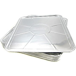 Replace parts 20-Pack Disposable Foil Oven Liners – Keep Your Oven Clean and Healthy – Perfect Silver Foil Drip Pan Tray for Cooking, Baking, Roasting, and Grilling- 18.5 x15.5” inch