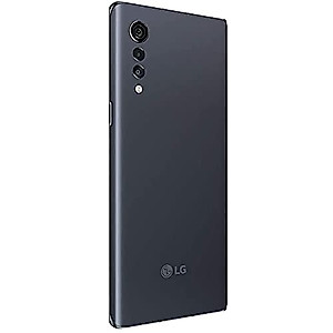 LG Velvet (5G) 128GB (6.8 inch) Display | AT&T Unlocked | AT&T/Cricket 5G only | Work with other GSM 4G LTE | LM-G900UM Smartphone - Aurora Grey (Renewed)