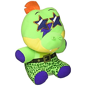 Funko Plush: Five Nights at Freddy's (FNAF) - Moon Man - Pizza Plex-Montgomery Gator - FNAF Pizza Simulator - Collectible Soft Plush - Birthday Gift Idea - Official Merchandise - Stuffed