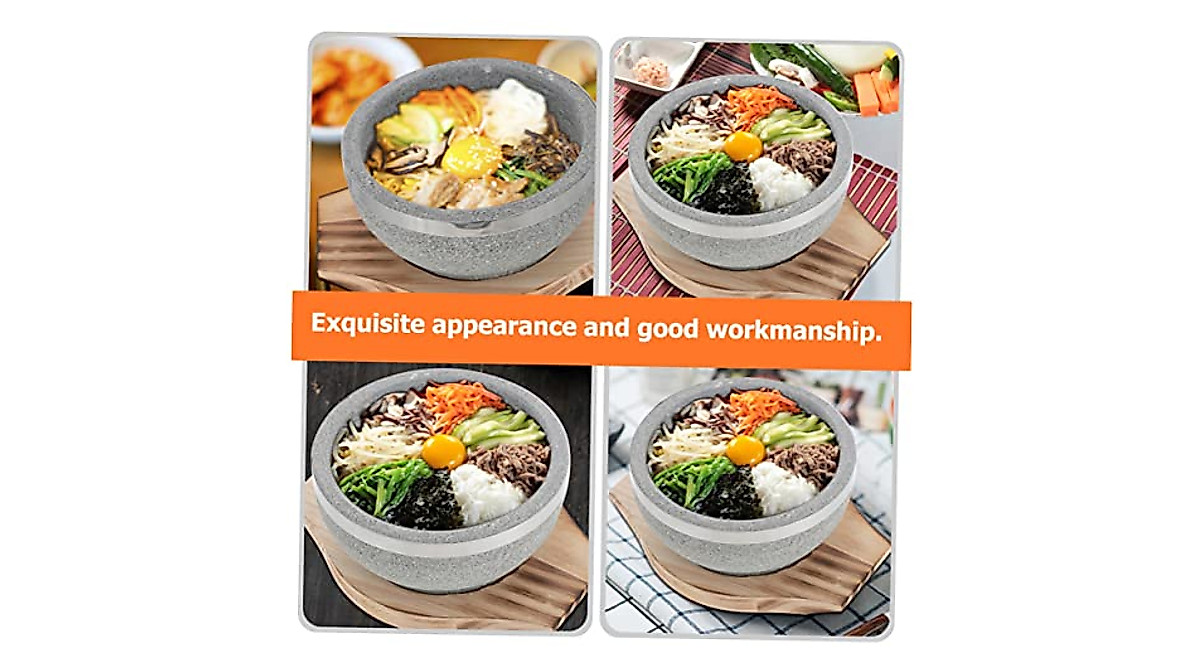 Delicious Korean Ramen Pot - Stylish Stone Bowl